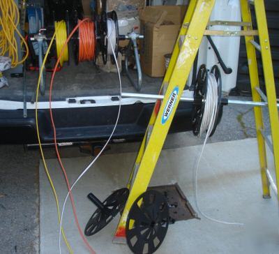 New romex wire dispenser, make your job easier & faster